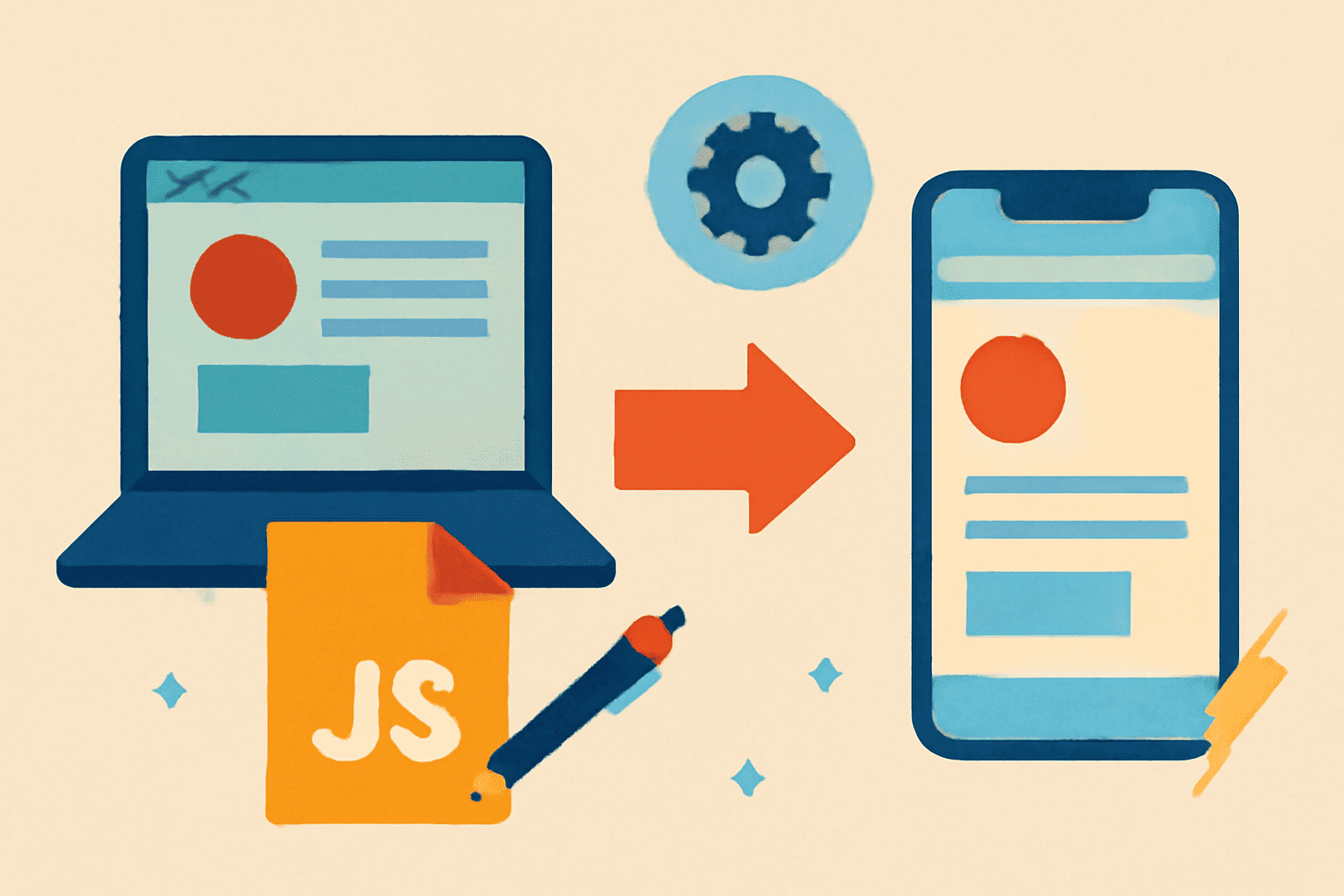 Cómo crear tu primera aplicación web usando JavaScript - Codigo